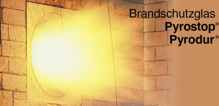 Brandschutzglas Pyrostop / Pyrodur - LOESCH Group