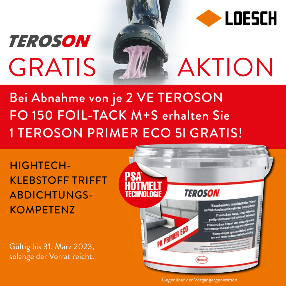 Teroson Gratis Aktion - BEENDET - LOESCH Group